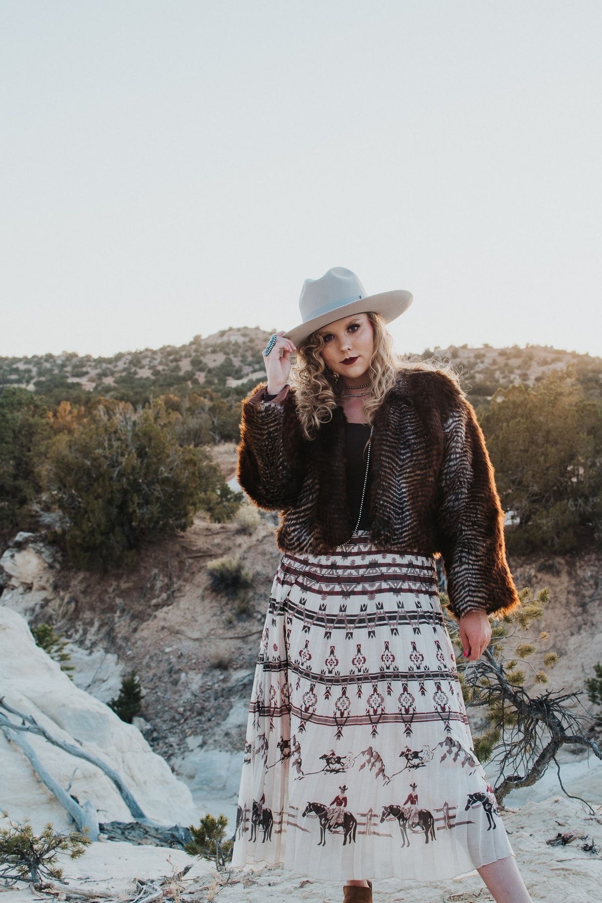 The Range Rider Skirt– Iz and Oak Western Couture